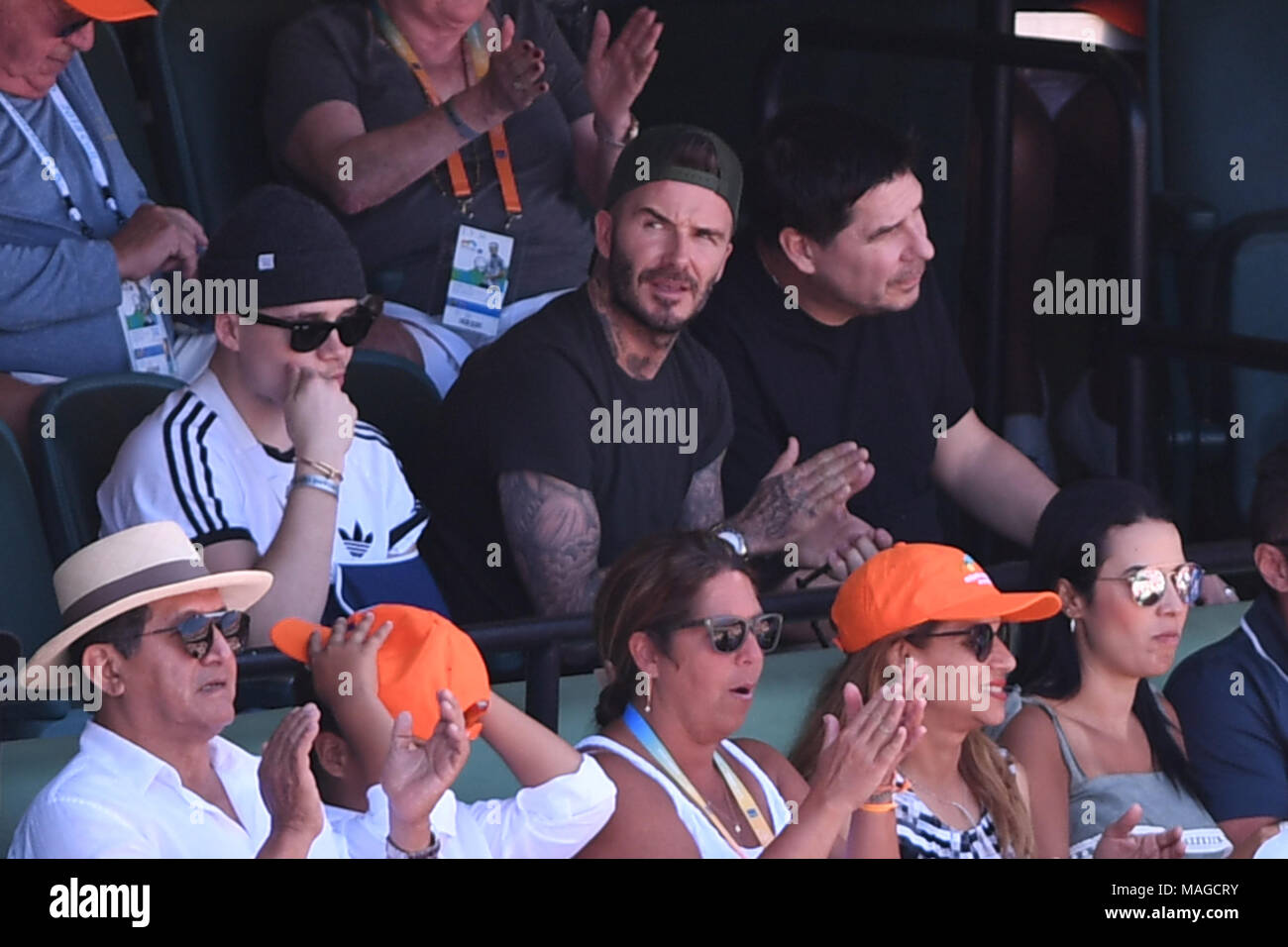 Brooklyn beckham and david beckham hi-res stock photography and images ...