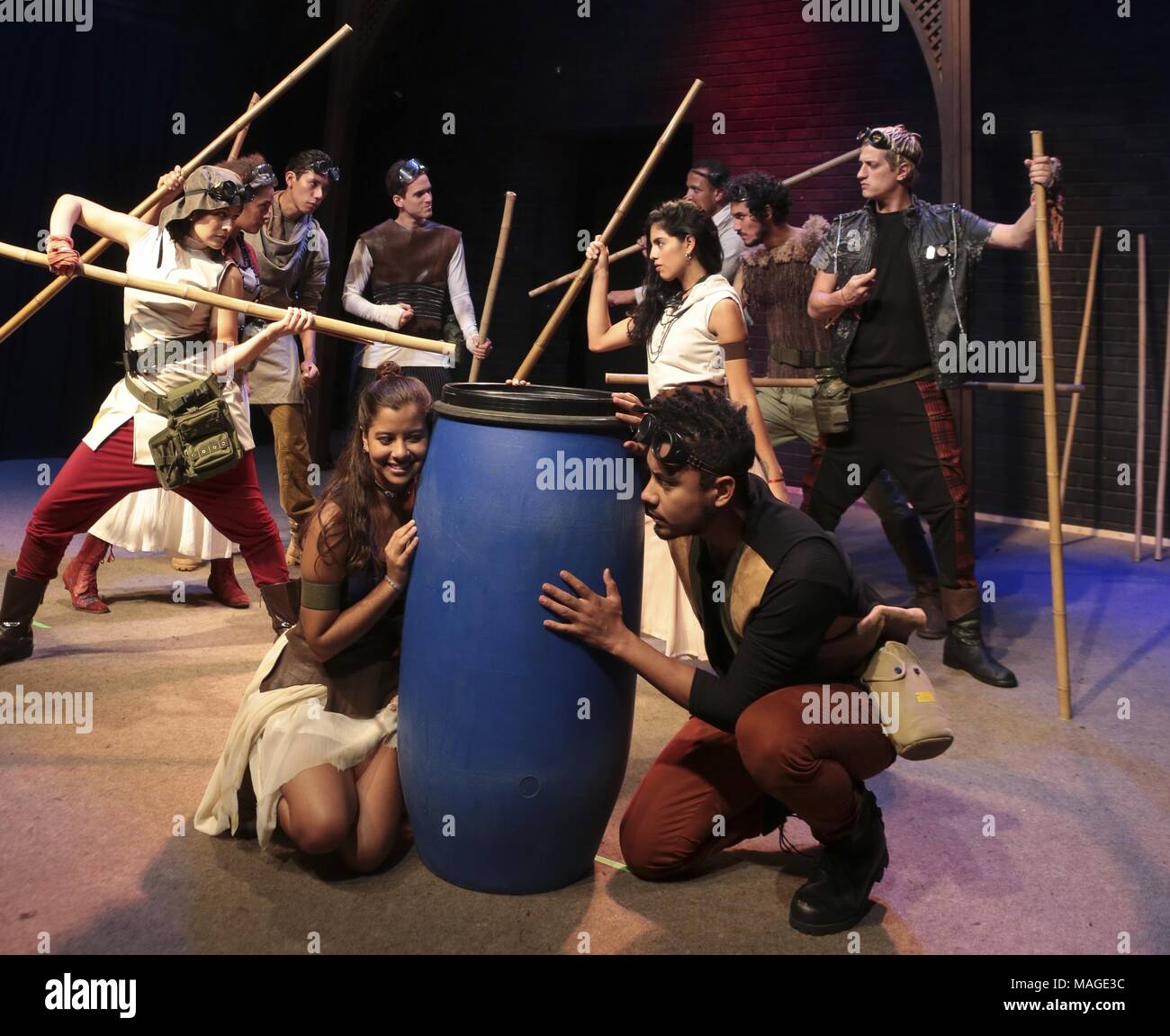 LIMA, MIERCOLES 28 DE MARZO DEL 2018. ROMEO Y JULIETA, OBRA TEATRAL QUE ...