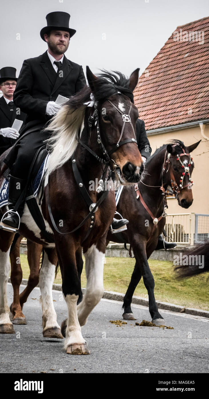 Easter rider easter easter sunday tradition procession horse horse hi ...