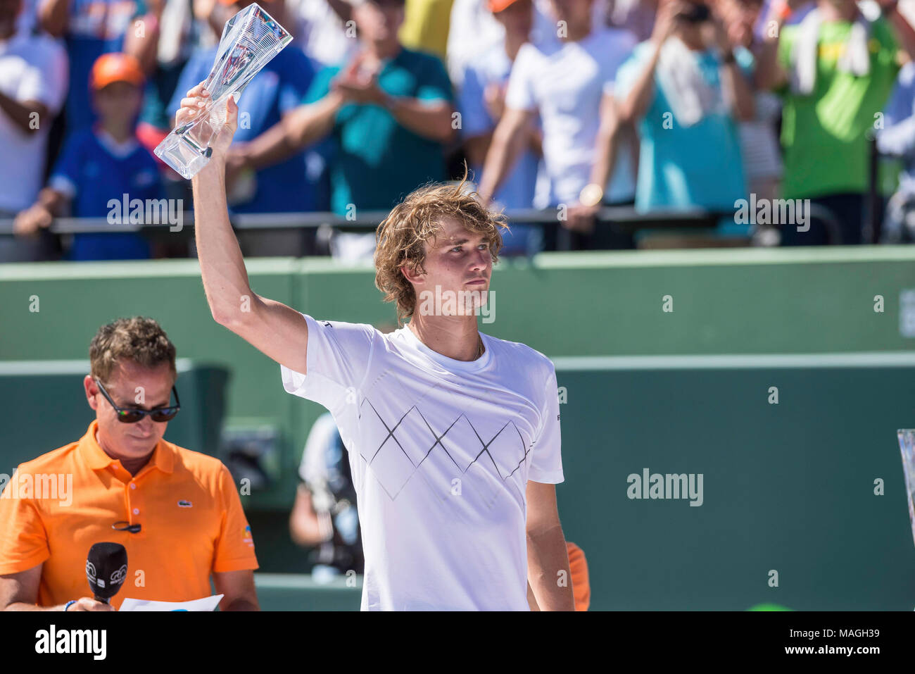 Miami, Estados Unidos. 01st Apr, 2018. champion. Credit: Fabio Leoni ...