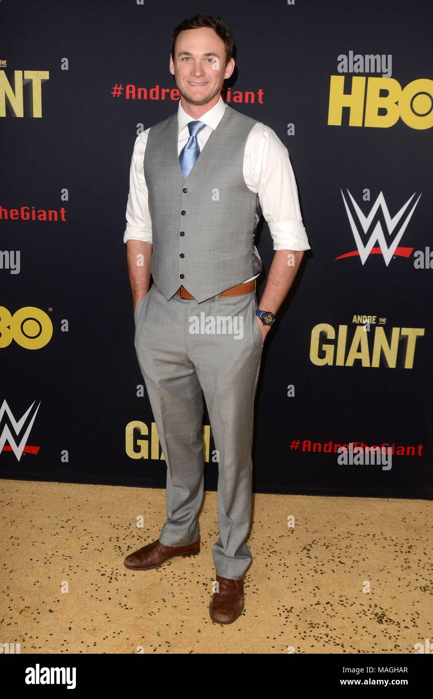 Los Angeles, CA, USA. 29th Mar, 2018. Kyle Weishaar at arrivals for ...