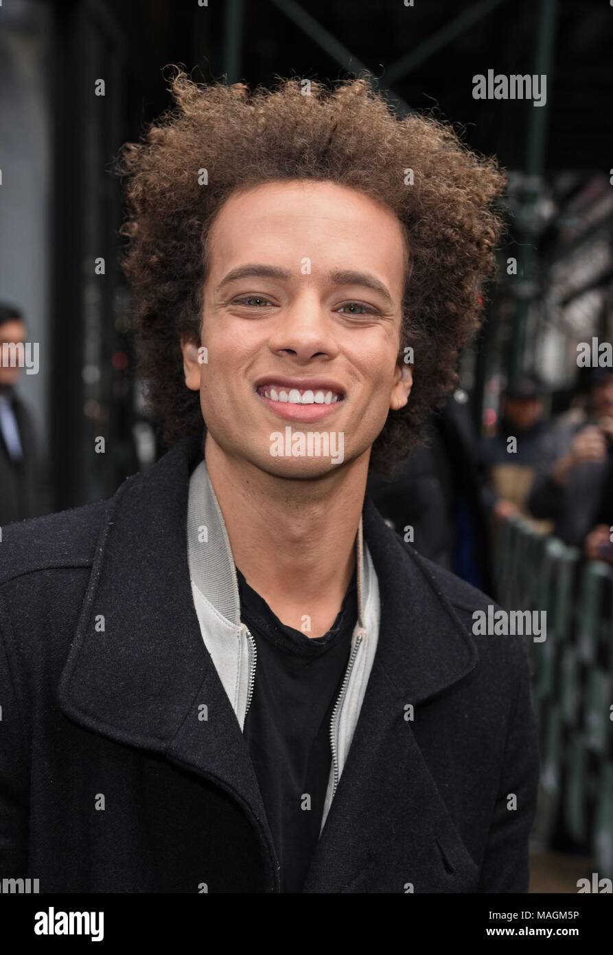 New York, NY, USA. 2nd Apr, 2018. Damon J. Gillespie, seen at BUILD ...