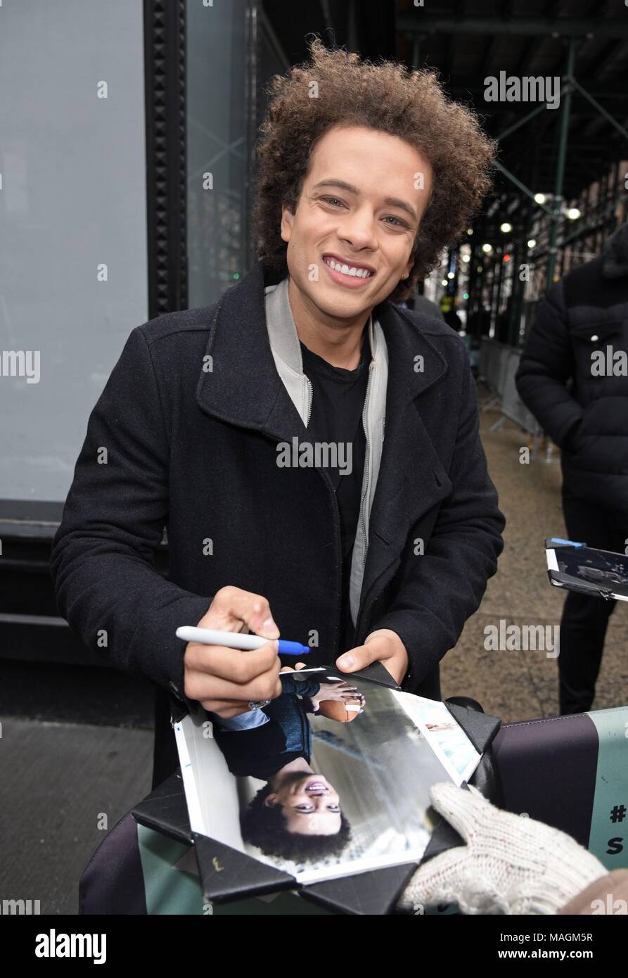 New York, NY, USA. 2nd Apr, 2018. Damon J. Gillespie, seen at BUILD ...