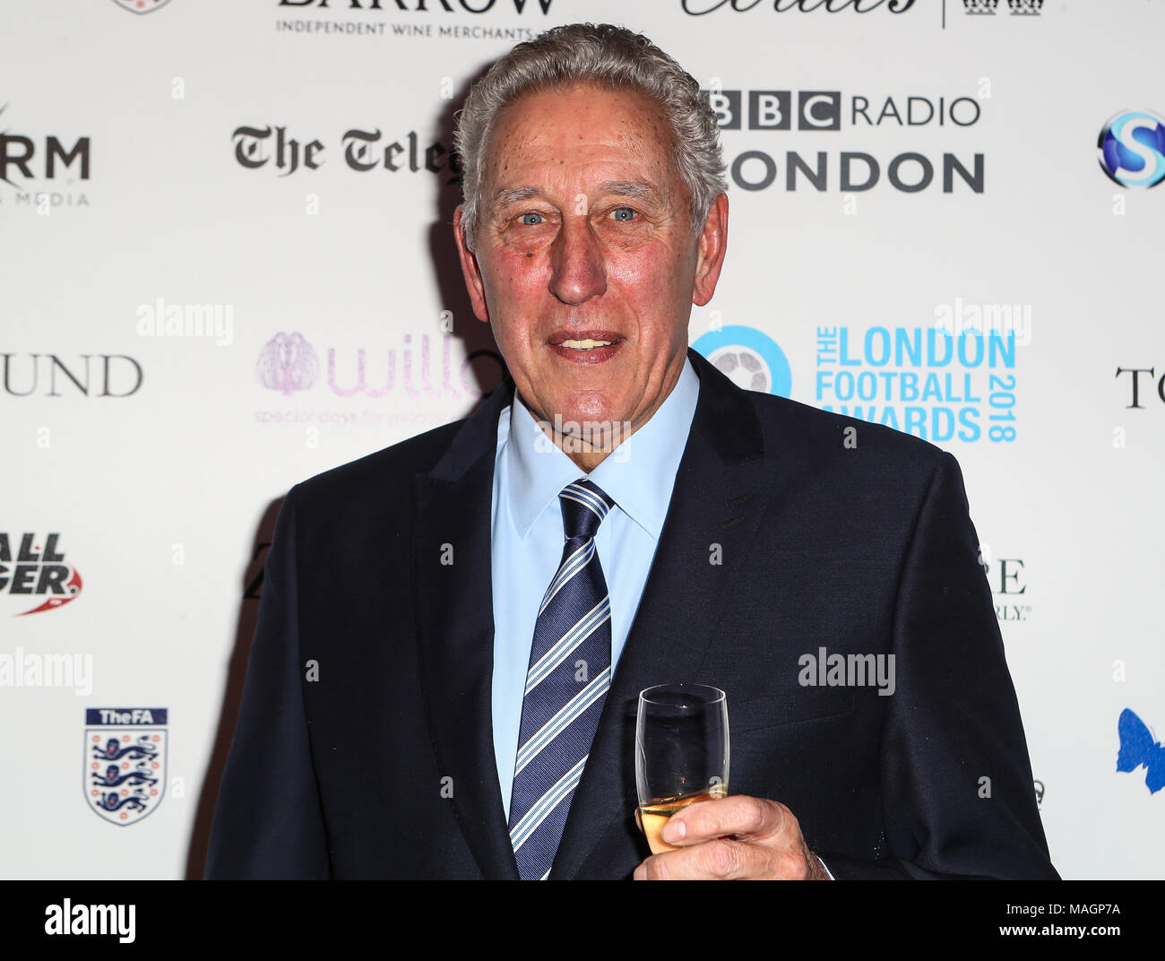 2018 London Football Awards at Battersea Evolution Featuring: Martin ...