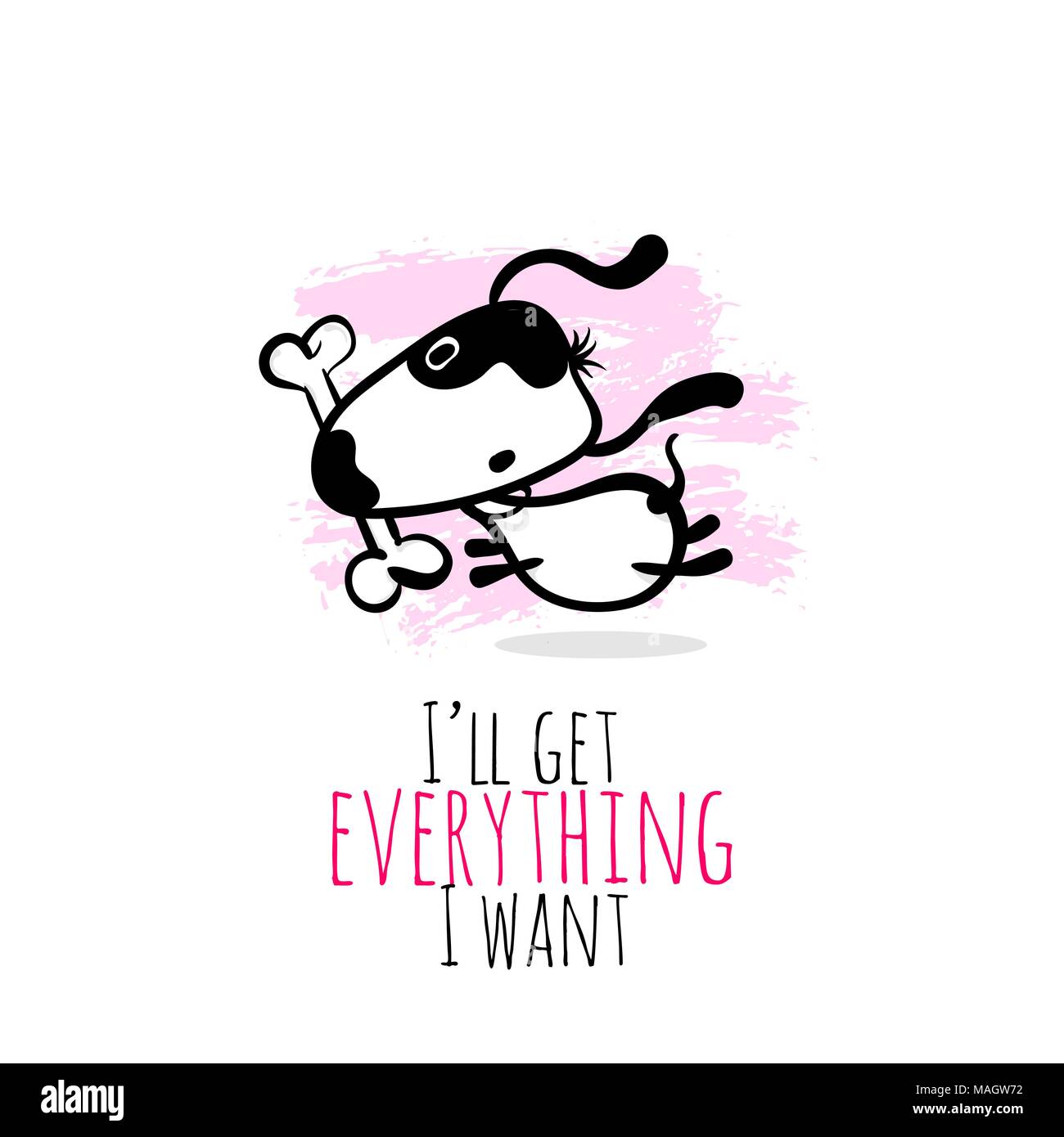 Cartoon dog Cut Out Stock Images & Pictures - Alamy