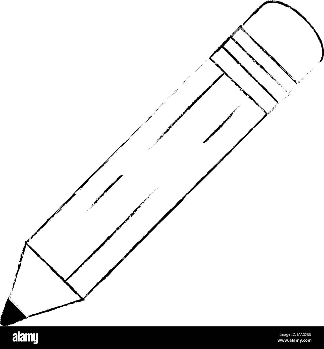 pencil write isolated icon vector illustration design Stock Vector ...
