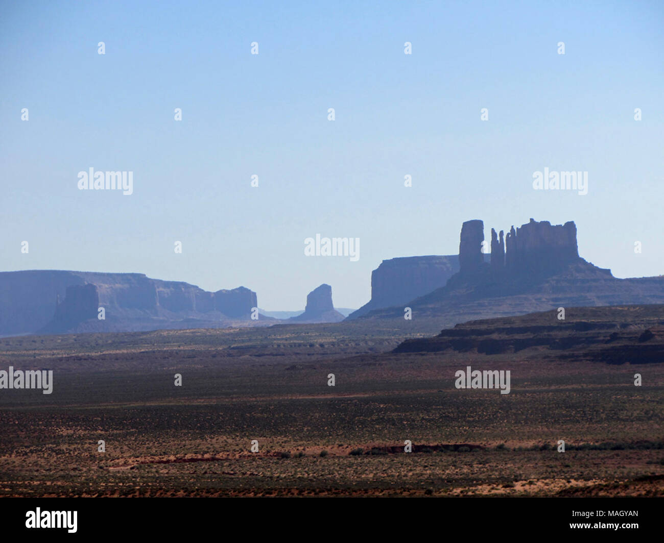 Monument Valley in UT Stock Photo - Alamy