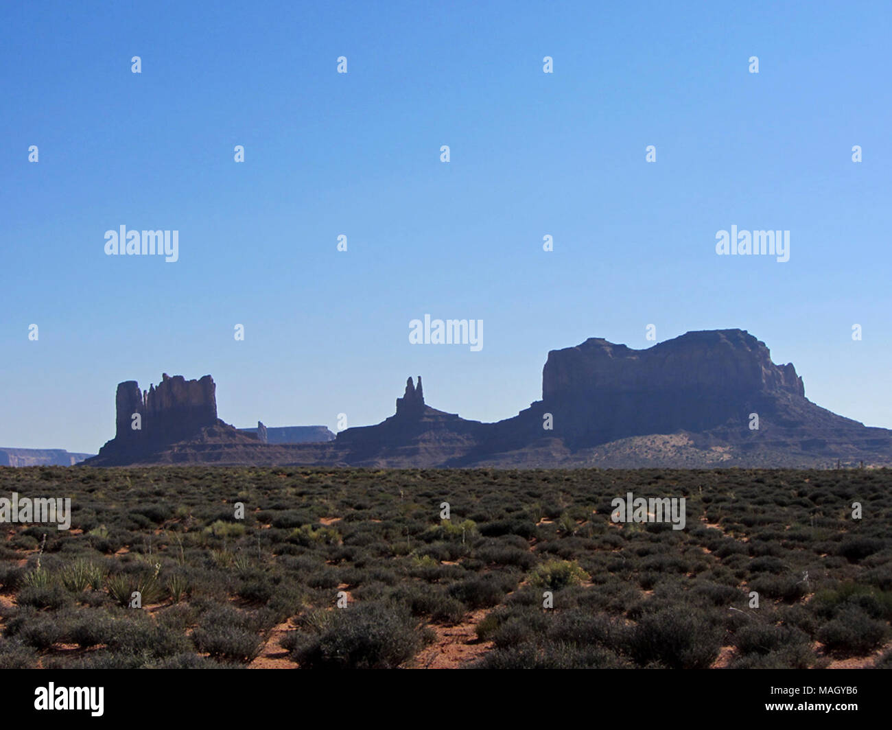 Monument Valley in UT Stock Photo - Alamy