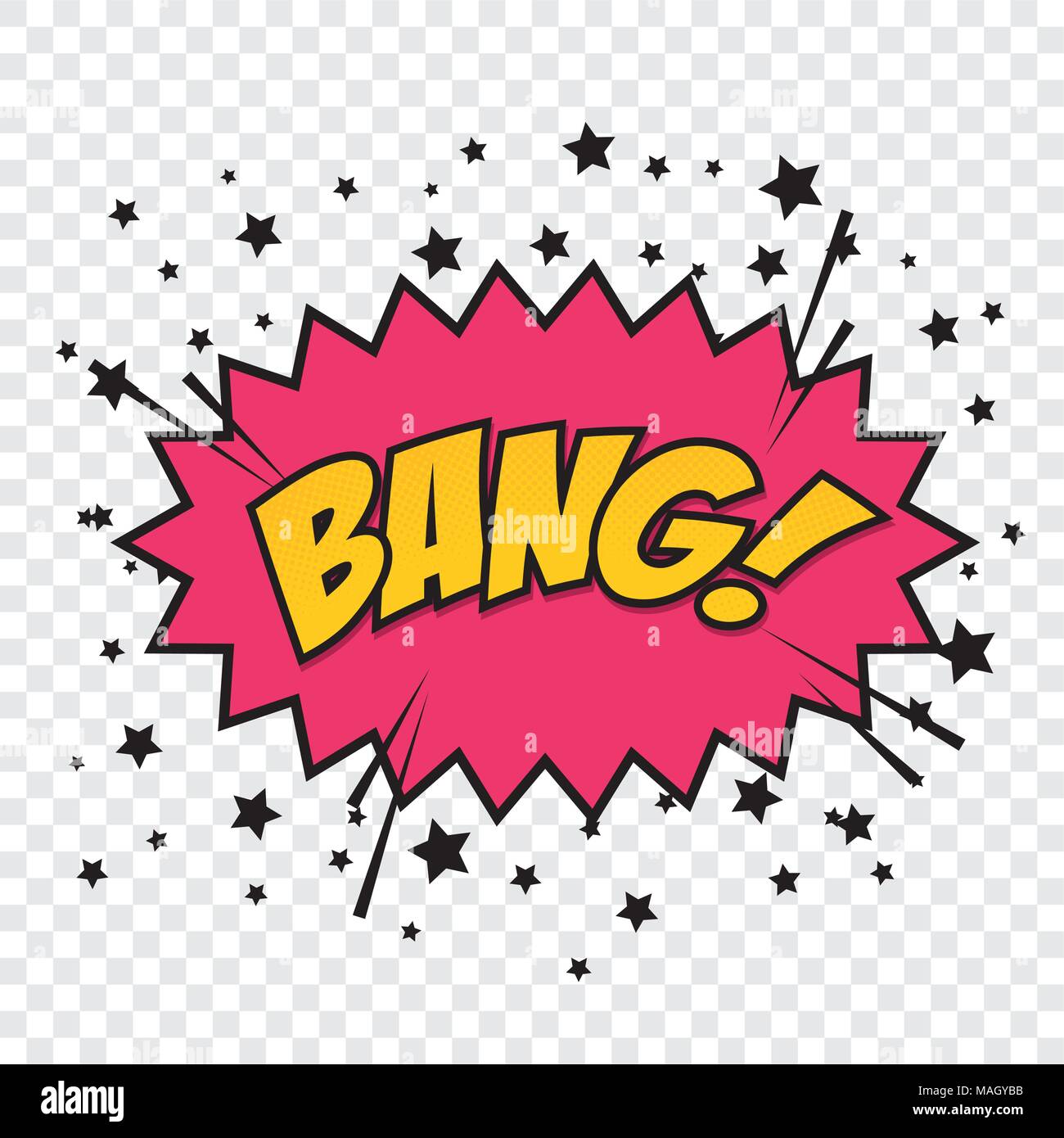 Pop art comic bubbles design, vector illustration Stock Vector Image ...