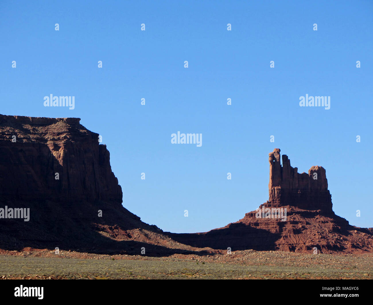 Monument Valley in UT Stock Photo - Alamy