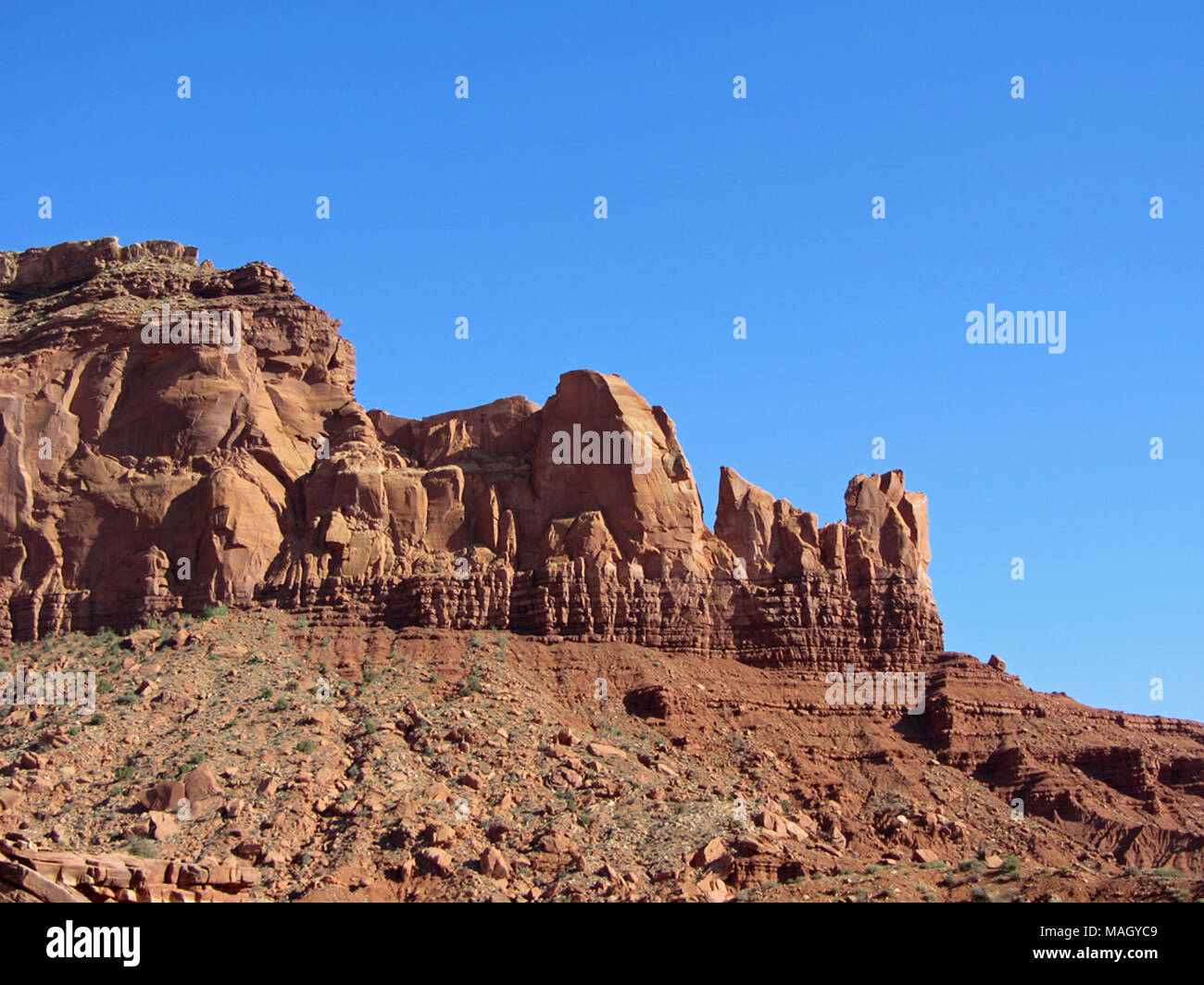 Monument Valley in UT Stock Photo - Alamy