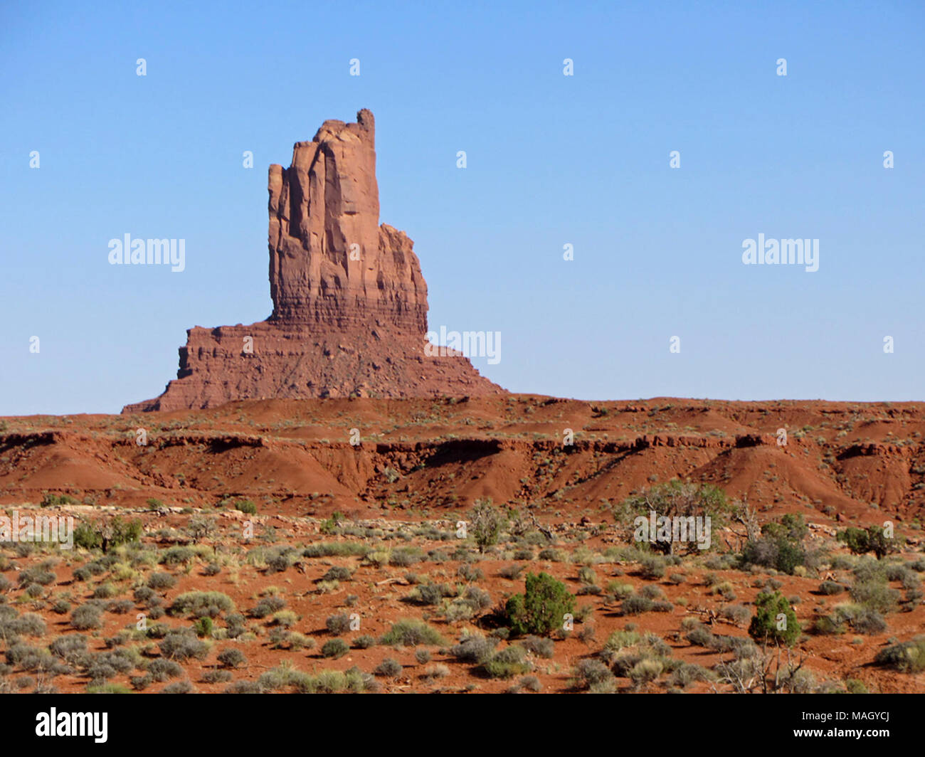 Monument Valley in UT Stock Photo - Alamy