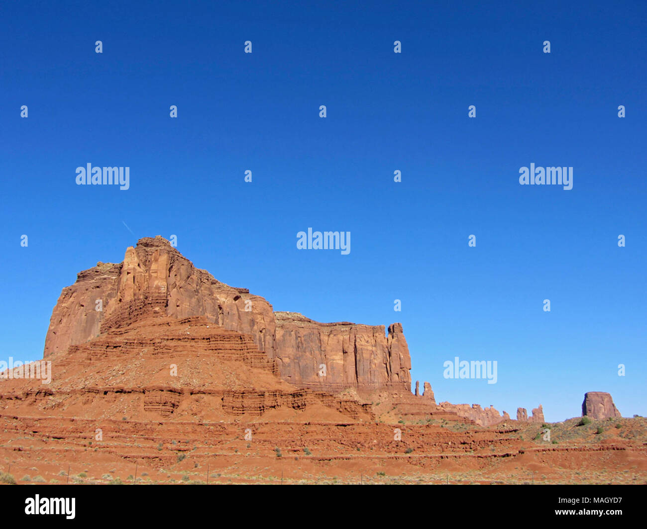 Monument Valley in UT Stock Photo - Alamy