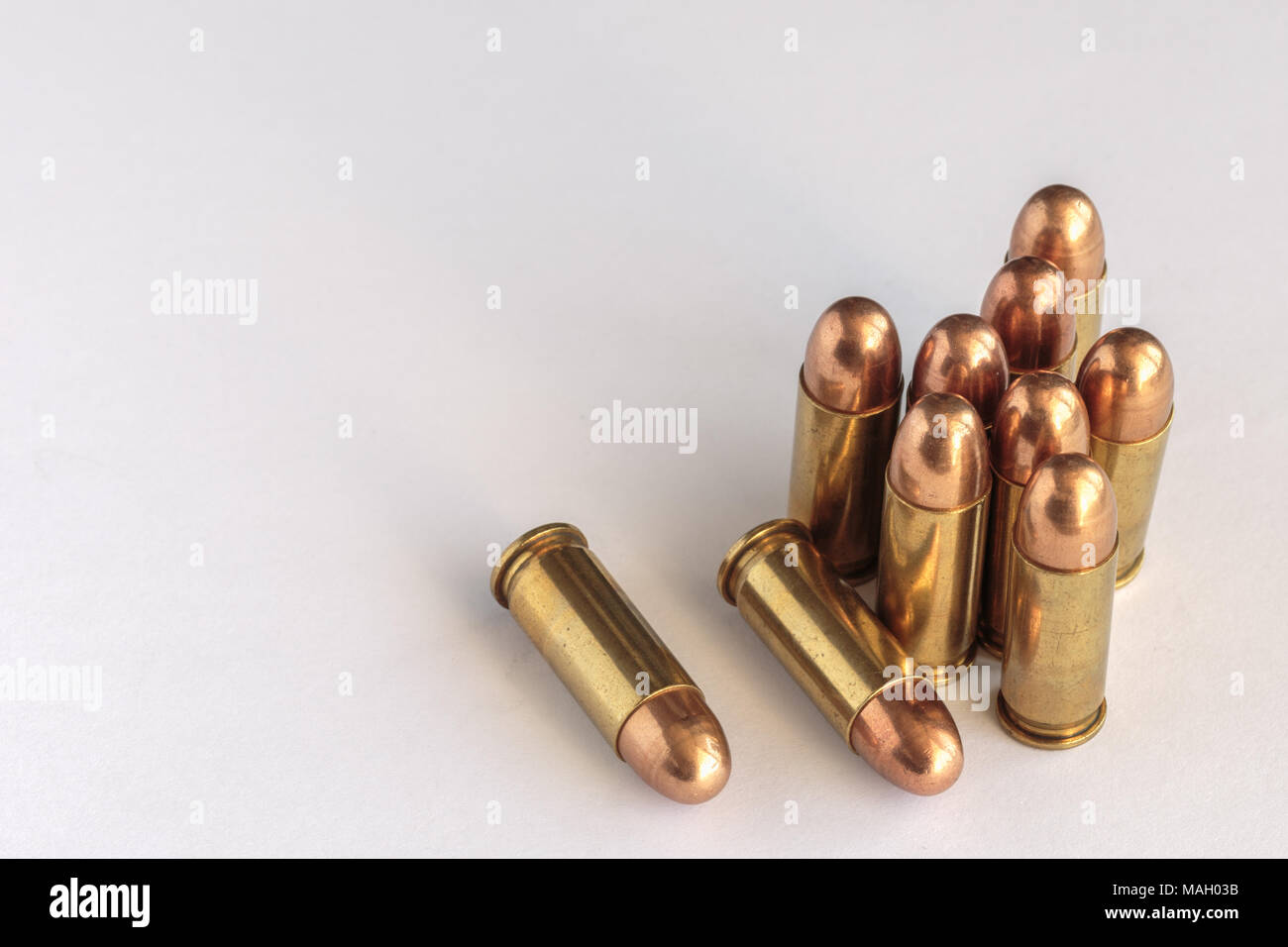 bullets on white paper Stock Photo - Alamy