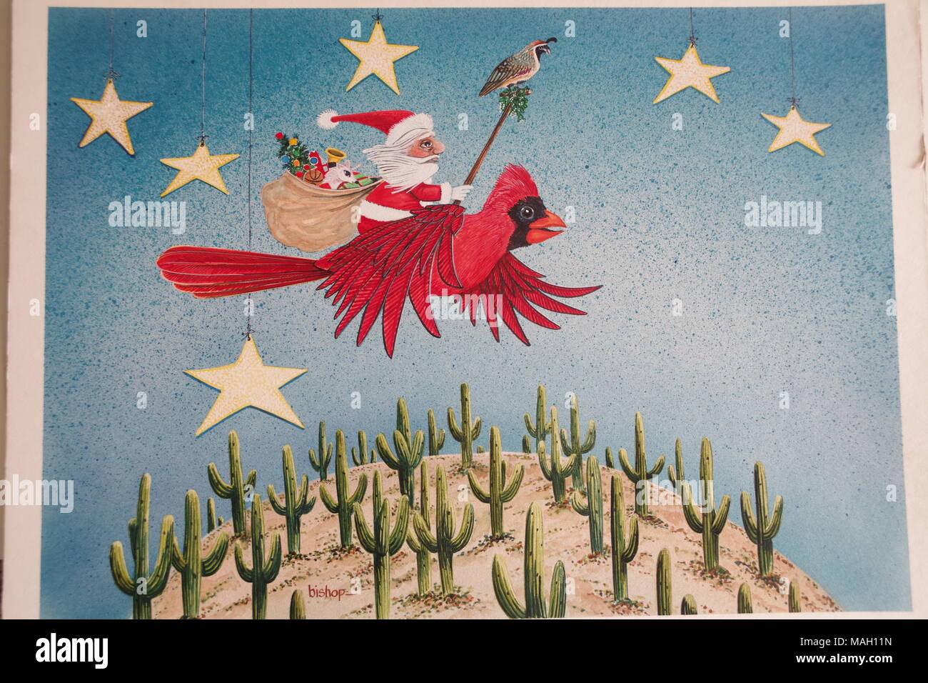 How Santa Claus goes to Arizona Stock Photo - Alamy