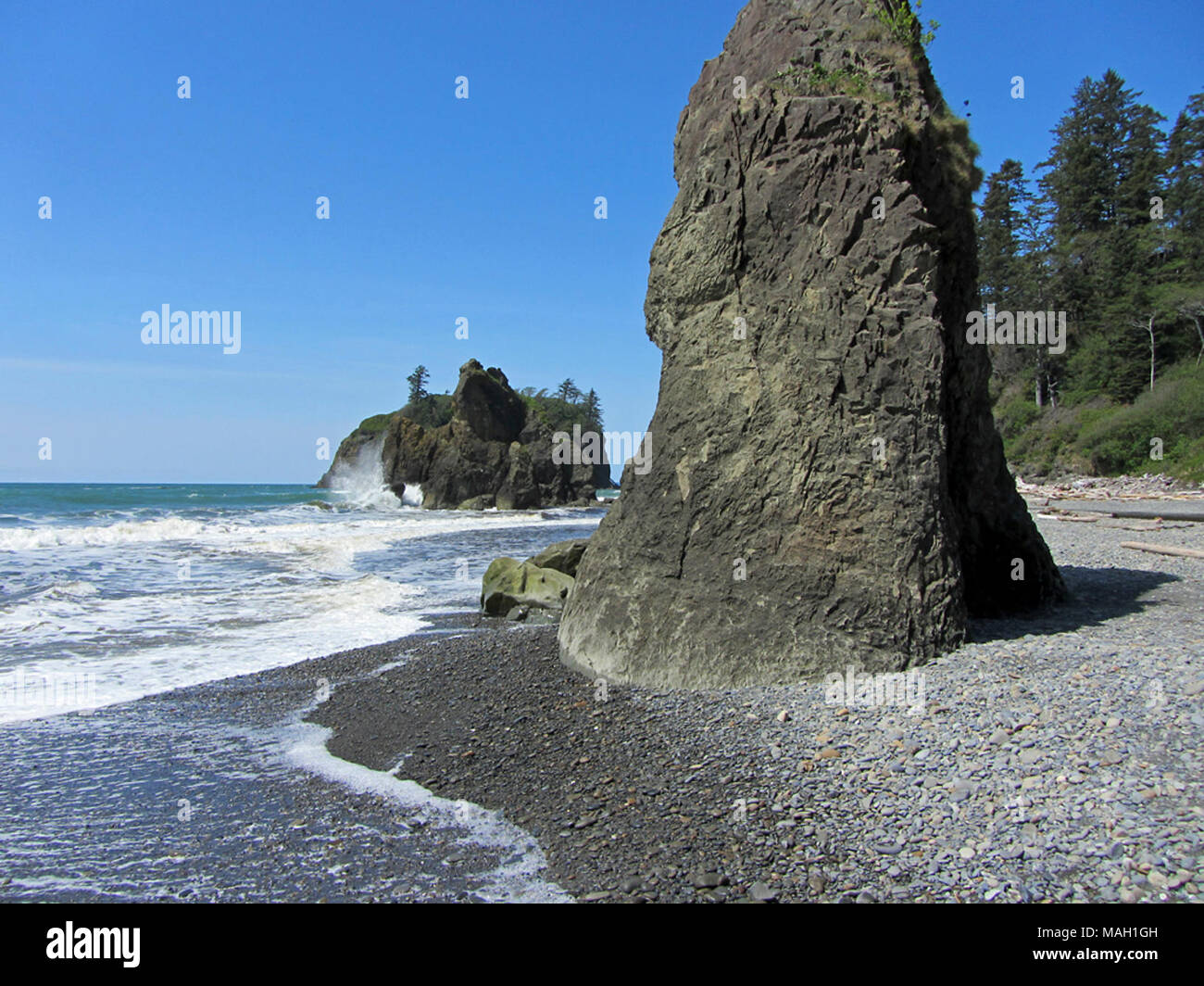 Ruby Beach at Olympic NP in WA Stock Photo - Alamy