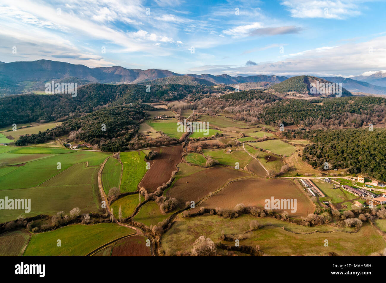 Olot volcanic field hi-res stock photography and images - Alamy