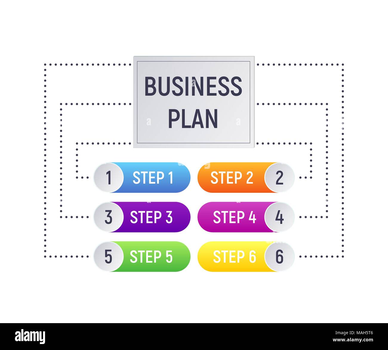 Business plan finances data Cut Out Stock Images & Pictures - Alamy