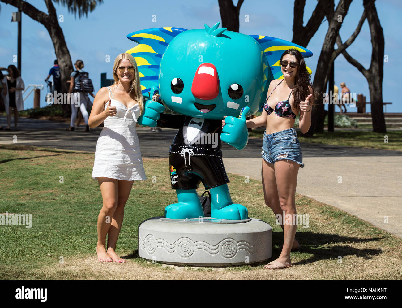 Australia ahead gold coast 2018 commonwealth games hi-res stock ...