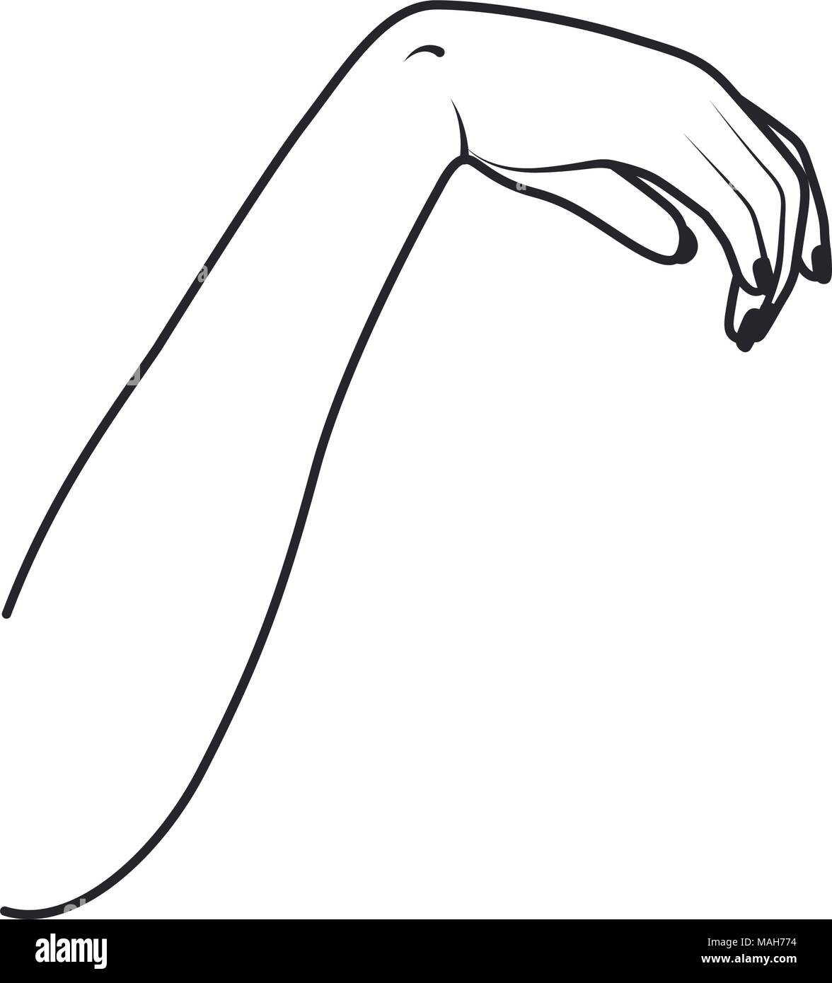 arm human relax icon Stock Vector Image & Art - Alamy