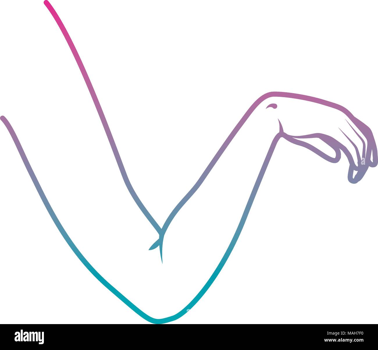 Relax muscular Stock Vector Images - Alamy