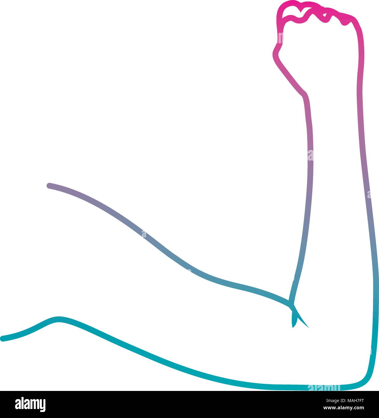 arm human fist icon Stock Vector Image & Art - Alamy