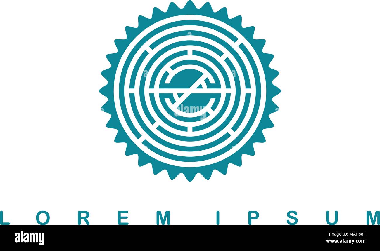 round circle native tribe sign symbol logo vector Stock Vector Image ...