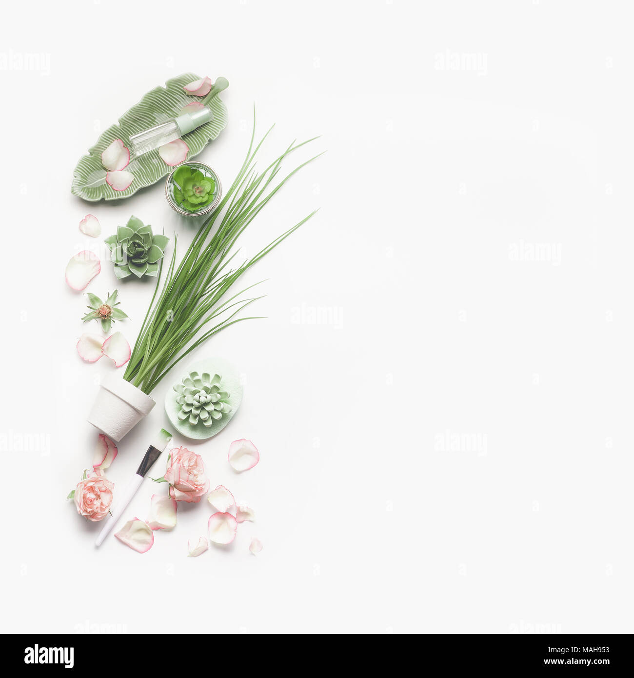 Skin care background hi-res stock photography and images - Alamy