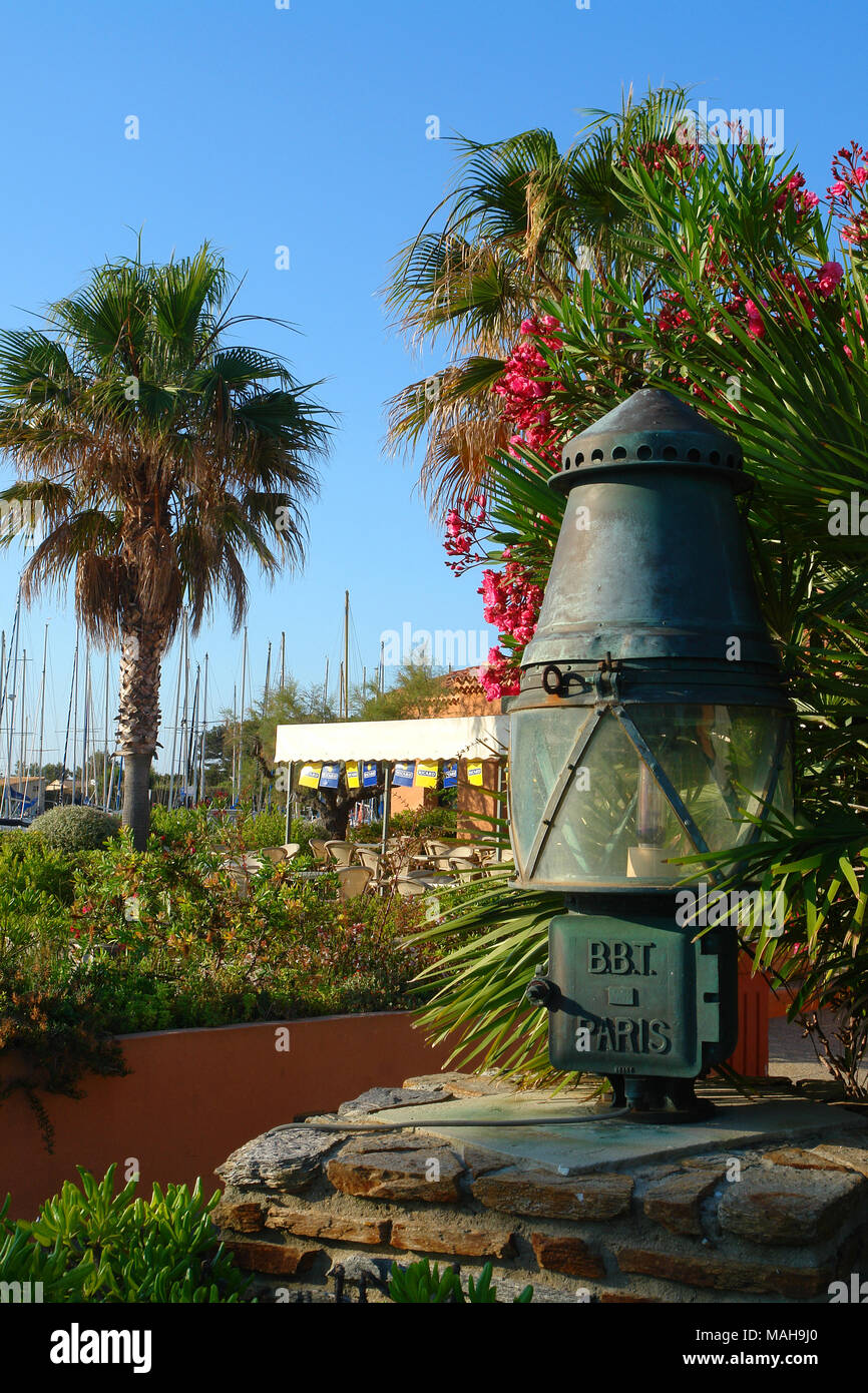 Port St Pierre of the Embiez islands Stock Photo - Alamy