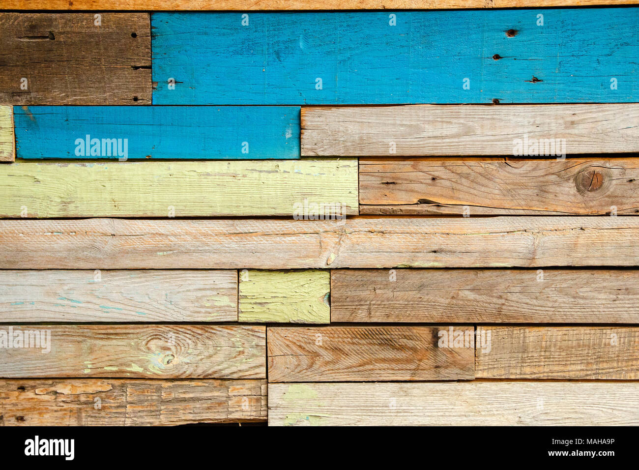 multi-colored painted planks texture for background Stock Photo - Alamy