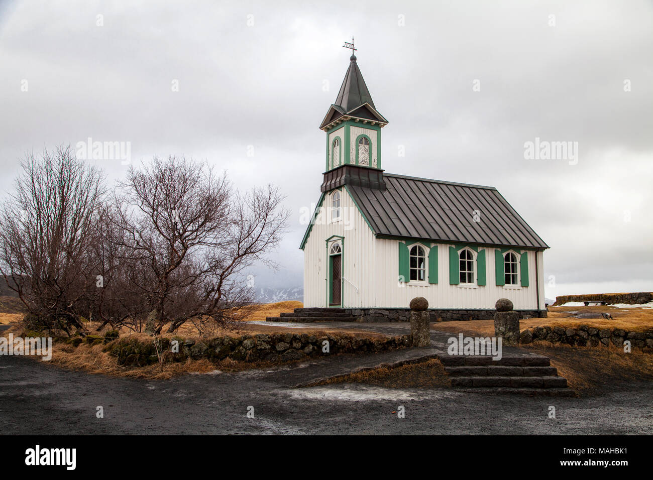 Thingvellir thingvellir church hi-res stock photography and images - Alamy