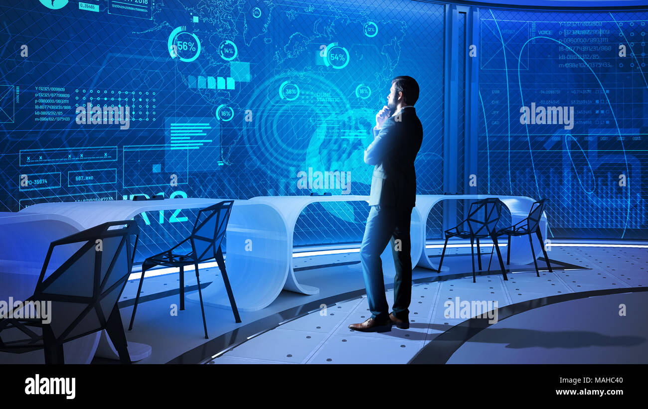 Modern data scientist hi-res stock photography and images - Alamy
