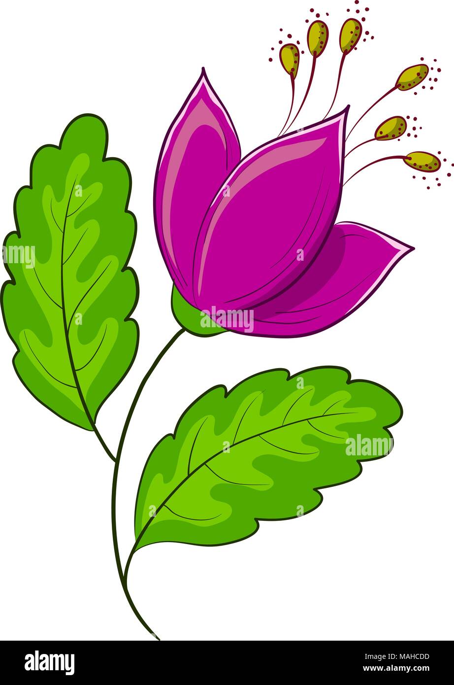 Flower Stock Vector Images - Alamy