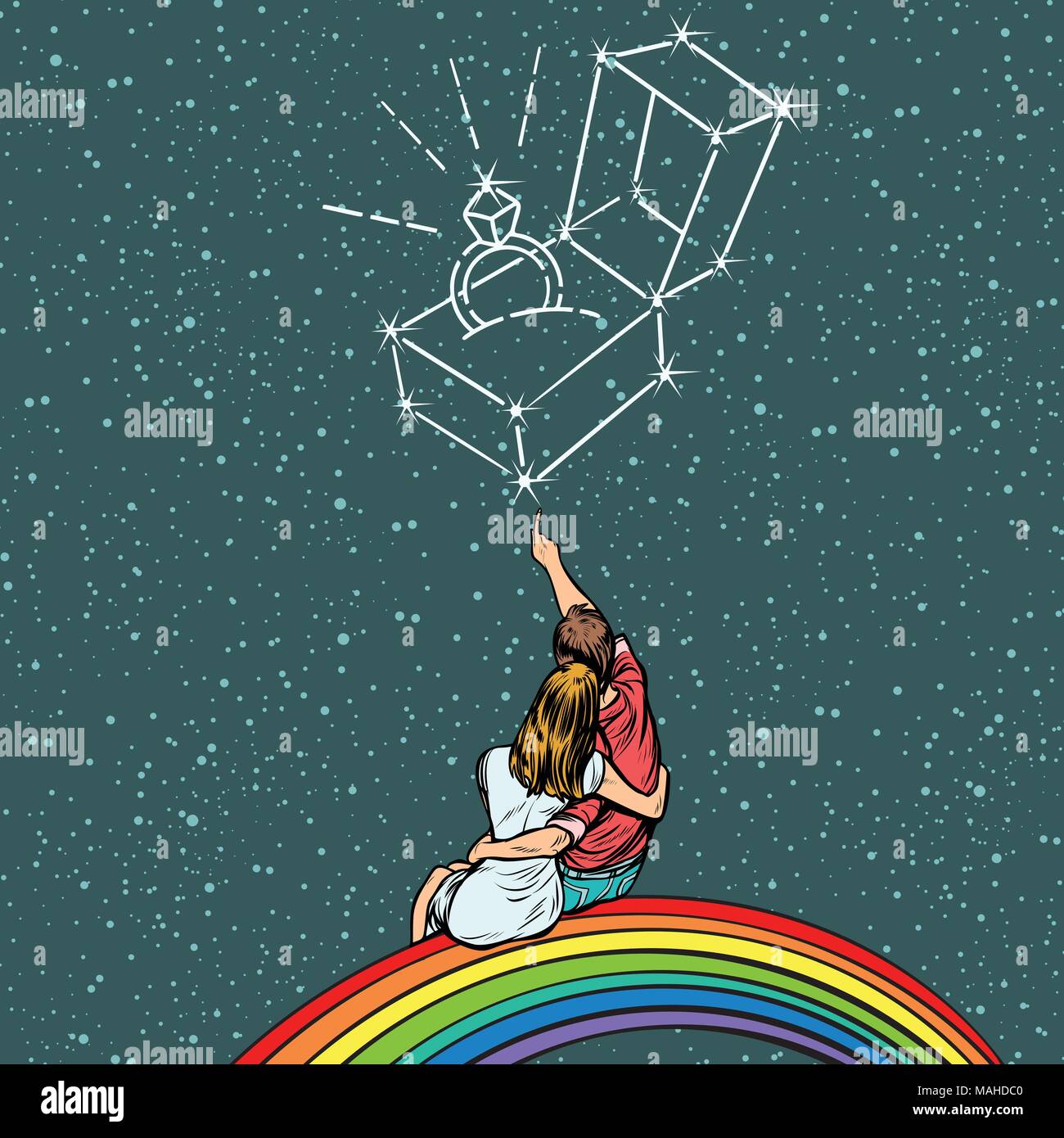 Human hand gold wedding Stock Vector Images - Alamy