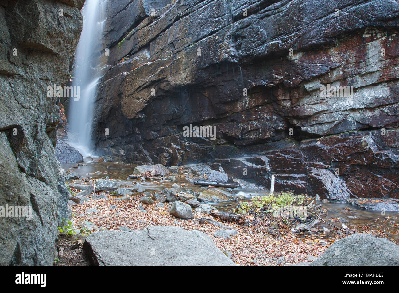 Pitcher Falls Albany, New Hampshire during the autumn months. This ...