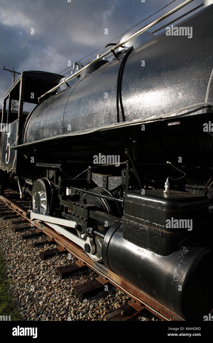 Groveton Papers Co. No. 5 Steam Locomotive in Groveton, New Hampshire ...