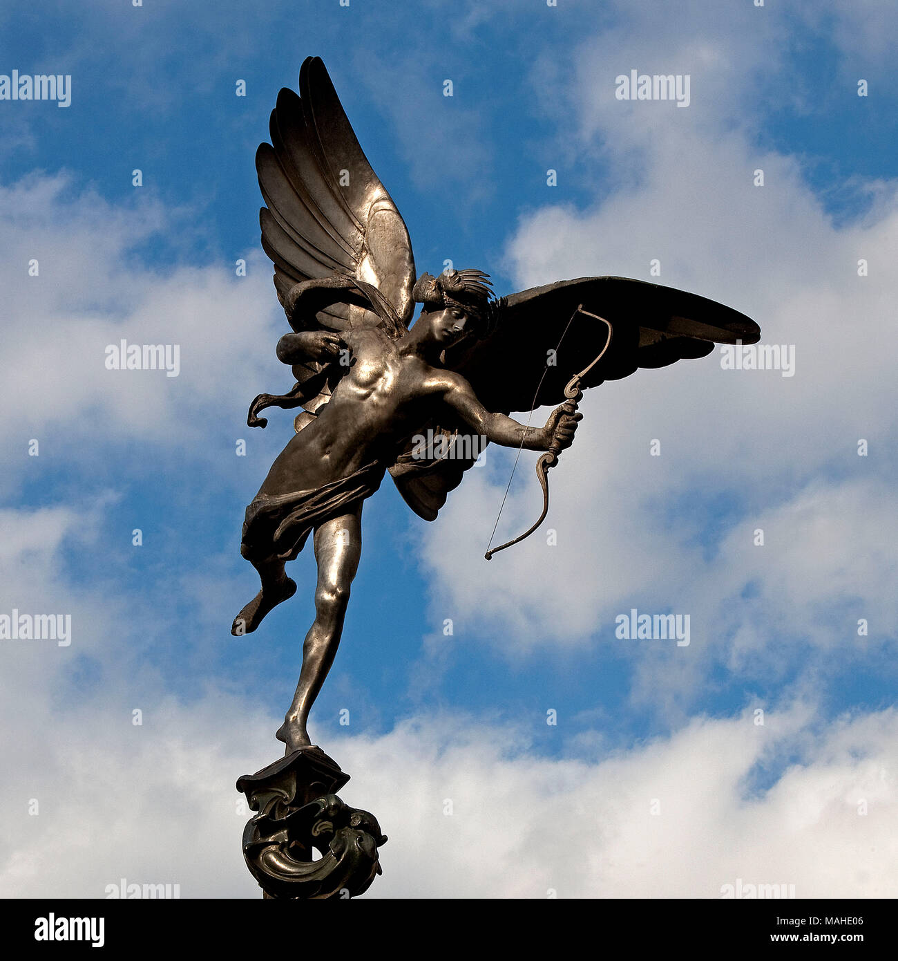 Eros by Sir Alfred Gilbert (1854 - 1934) Perhaps London's best-loved ...