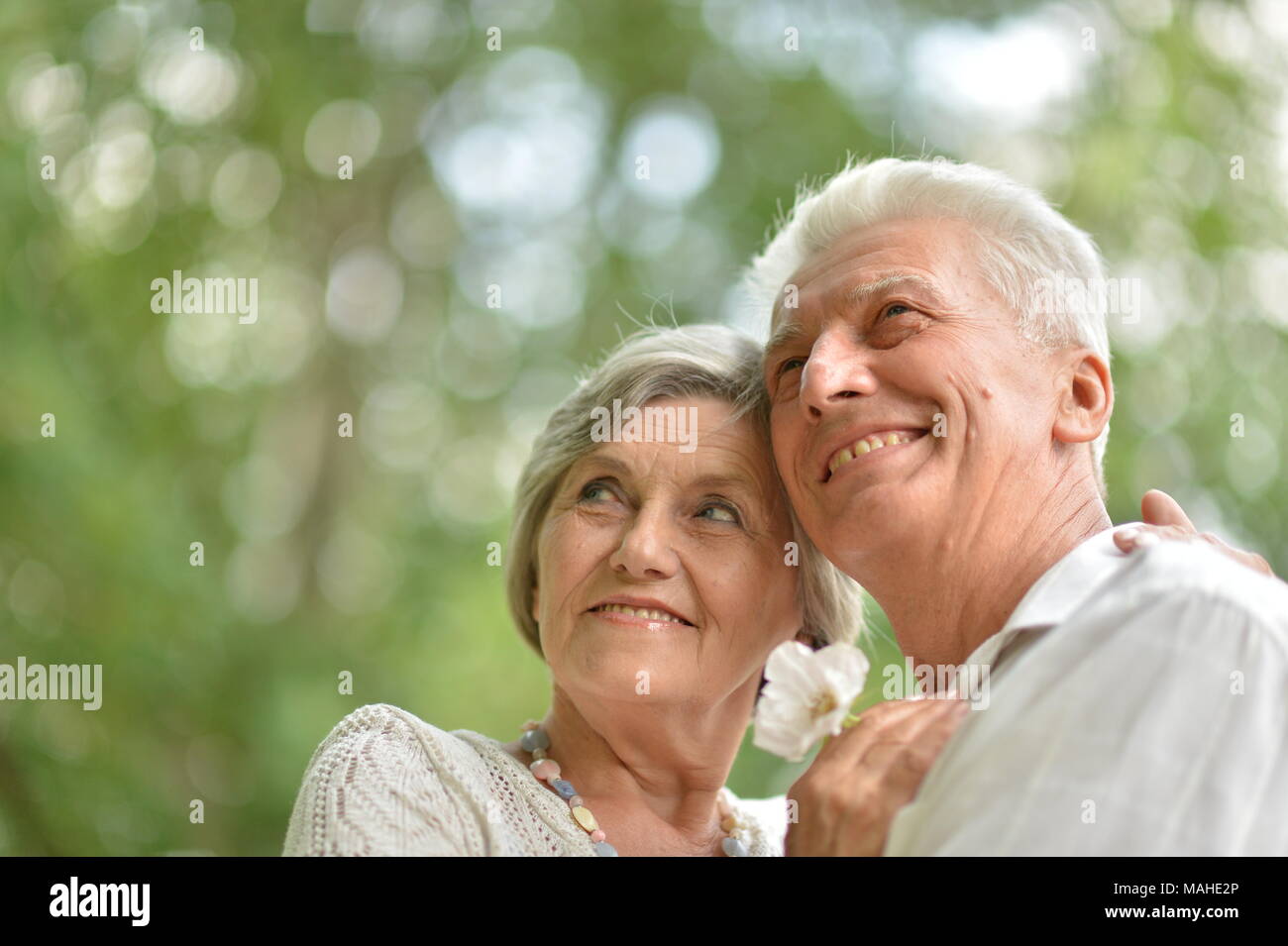 loving older couple Stock Photo - Alamy
