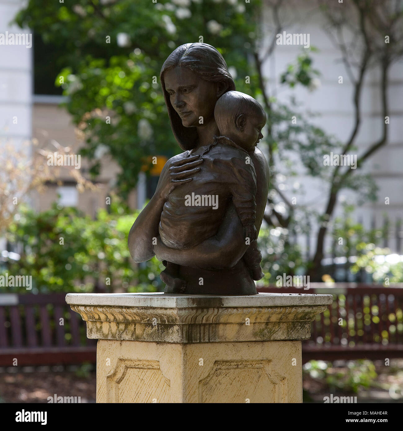 Mother & Child by Patricia Finch (1921 - 2001) The bust of a mother ...