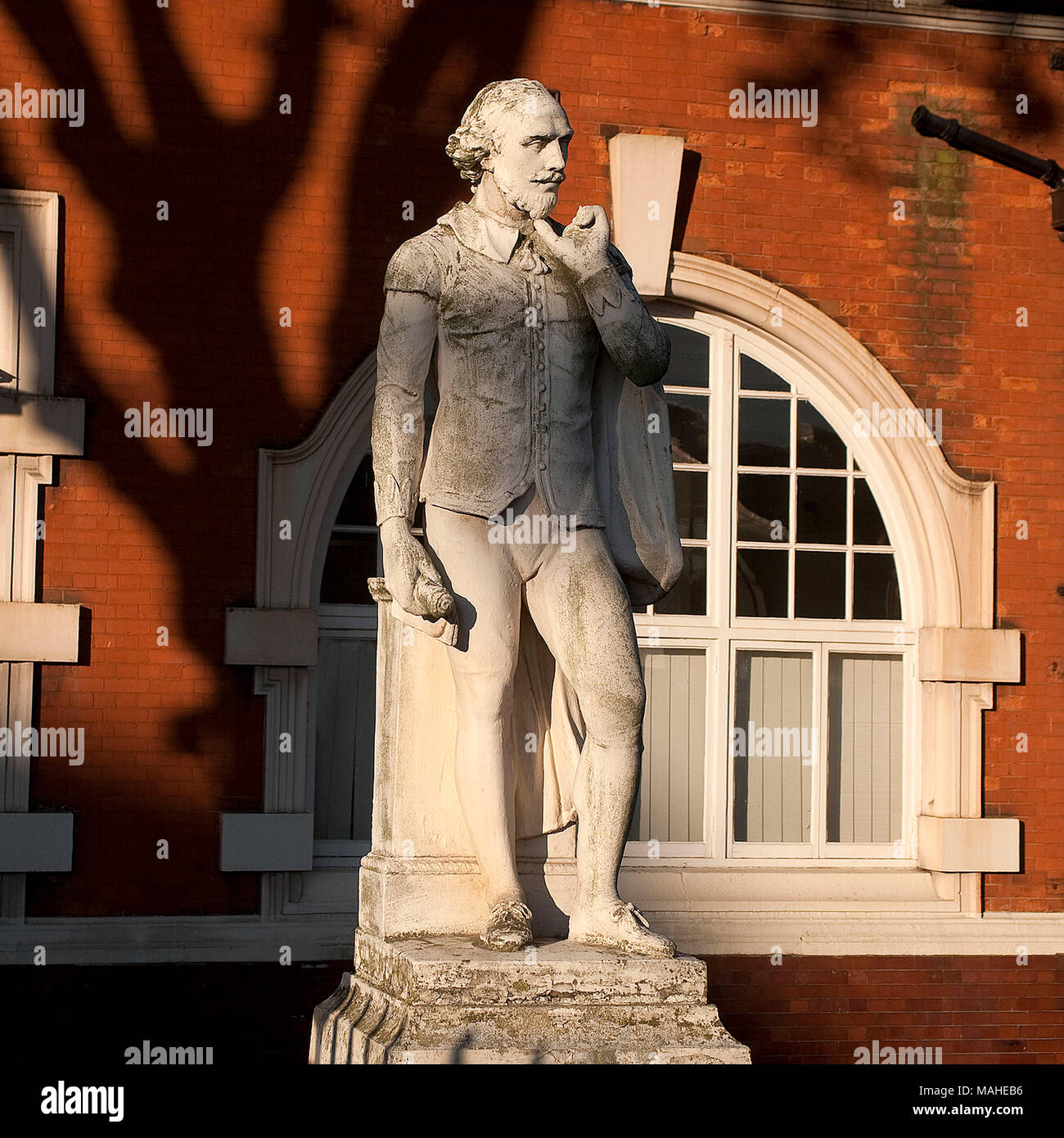 William Shakespeare by unknown The statue outside what is now part of ...