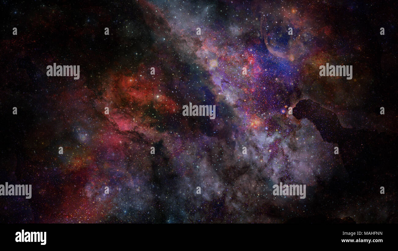 Image of the nebula in deep space. Elements of this image furnished by ...