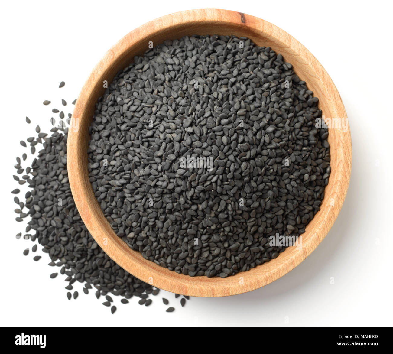 Dried sesame on the plate hi-res stock photography and images - Alamy