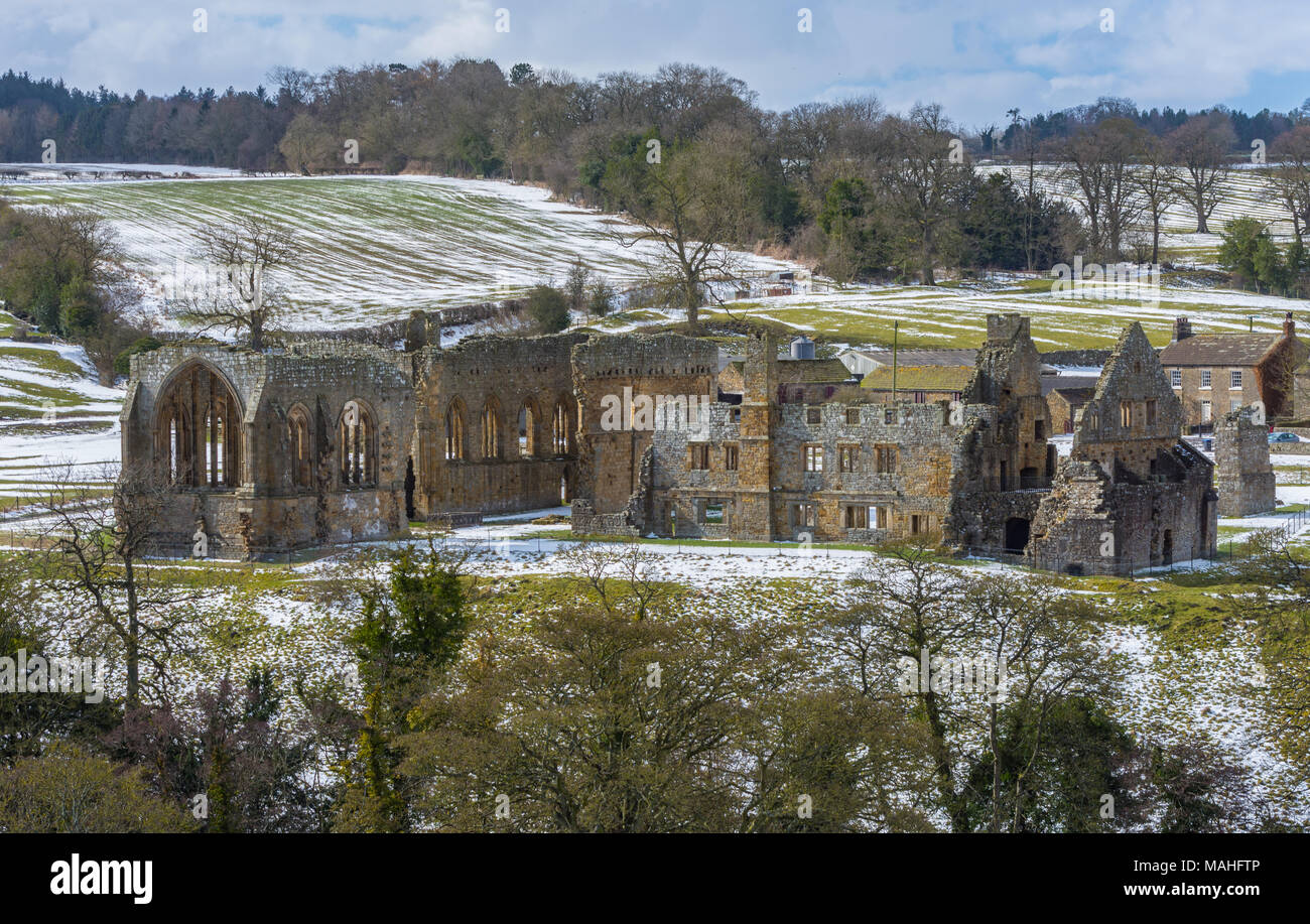 Egglestone abbey hi-res stock photography and images - Alamy