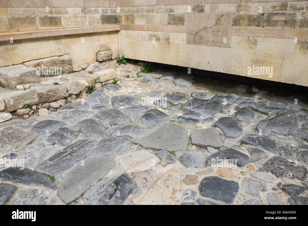 Narbonne domitia roman road hi-res stock photography and images - Alamy