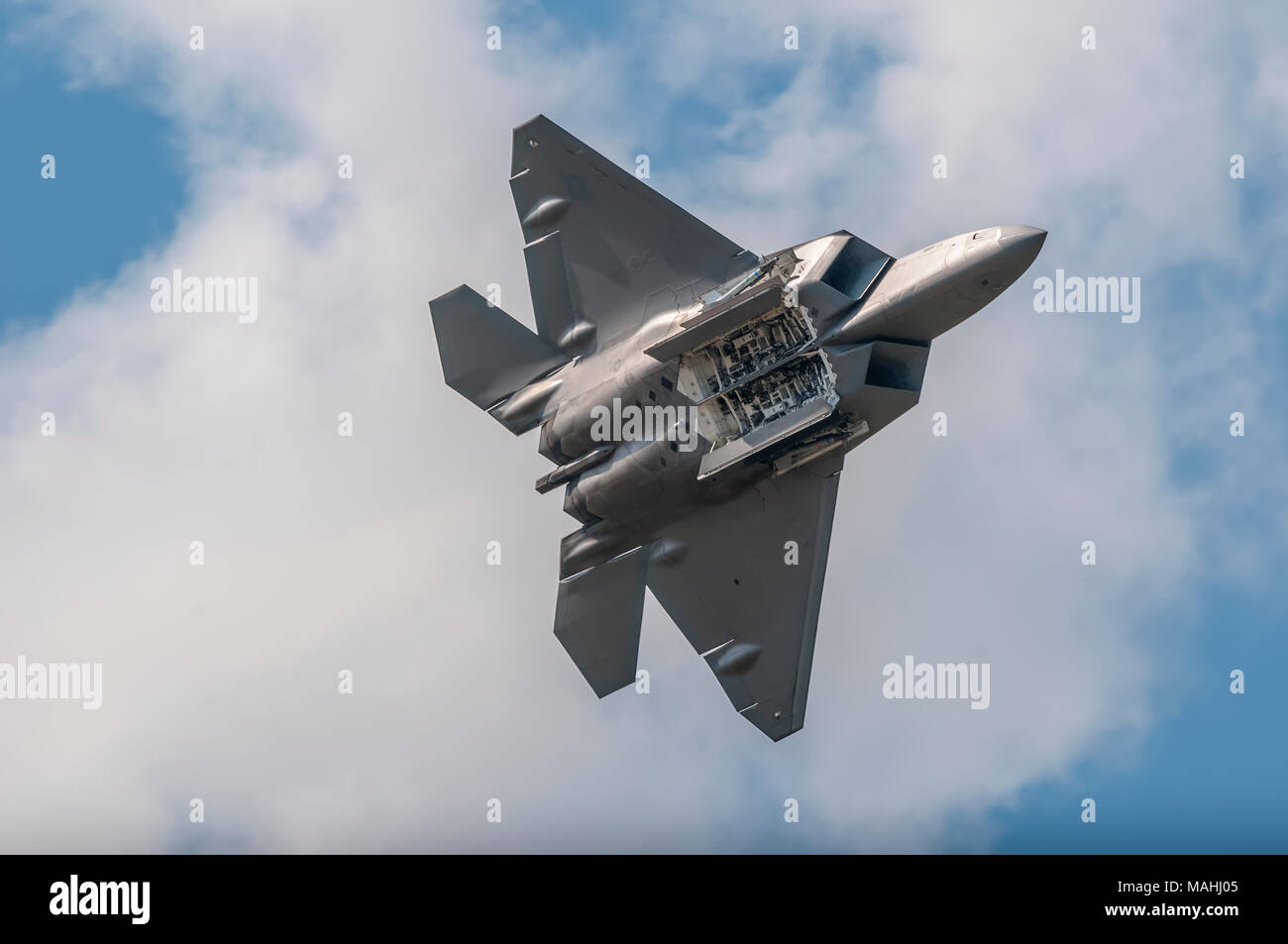 USAF F22 Raptor Stealth Fighter Aircraft Stock Photo - Alamy
