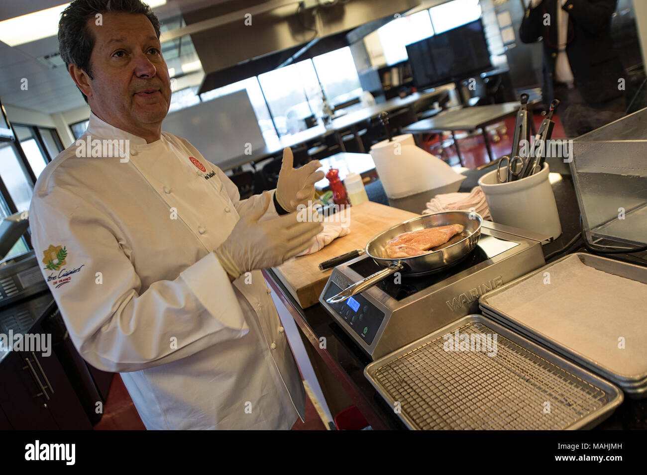 UNITED STATES: April 2, 2018: Gerard Bertholon Chief Strategy Officer ...