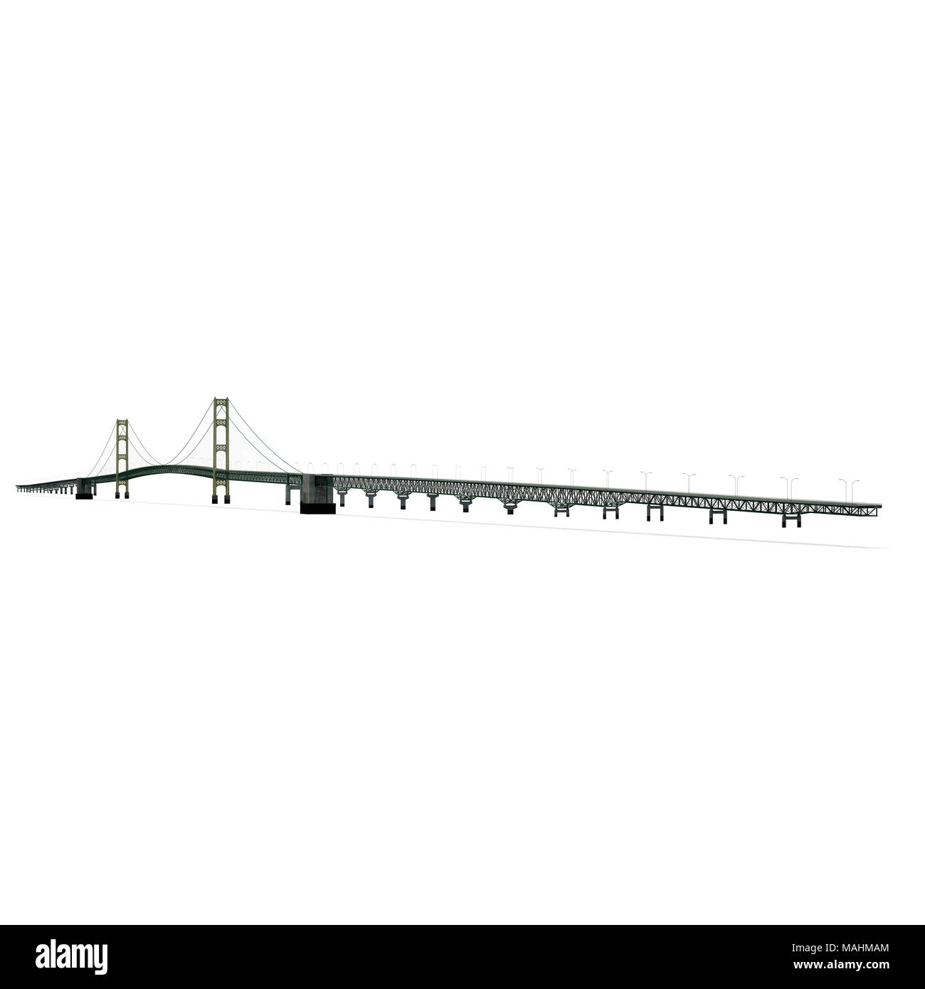 Michigan bridge Cut Out Stock Images & Pictures - Alamy