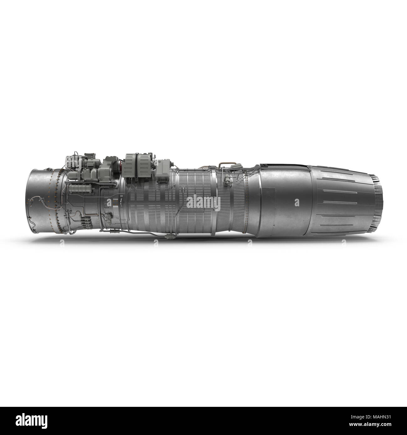 Aircraft engine view Cut Out Stock Images & Pictures - Alamy