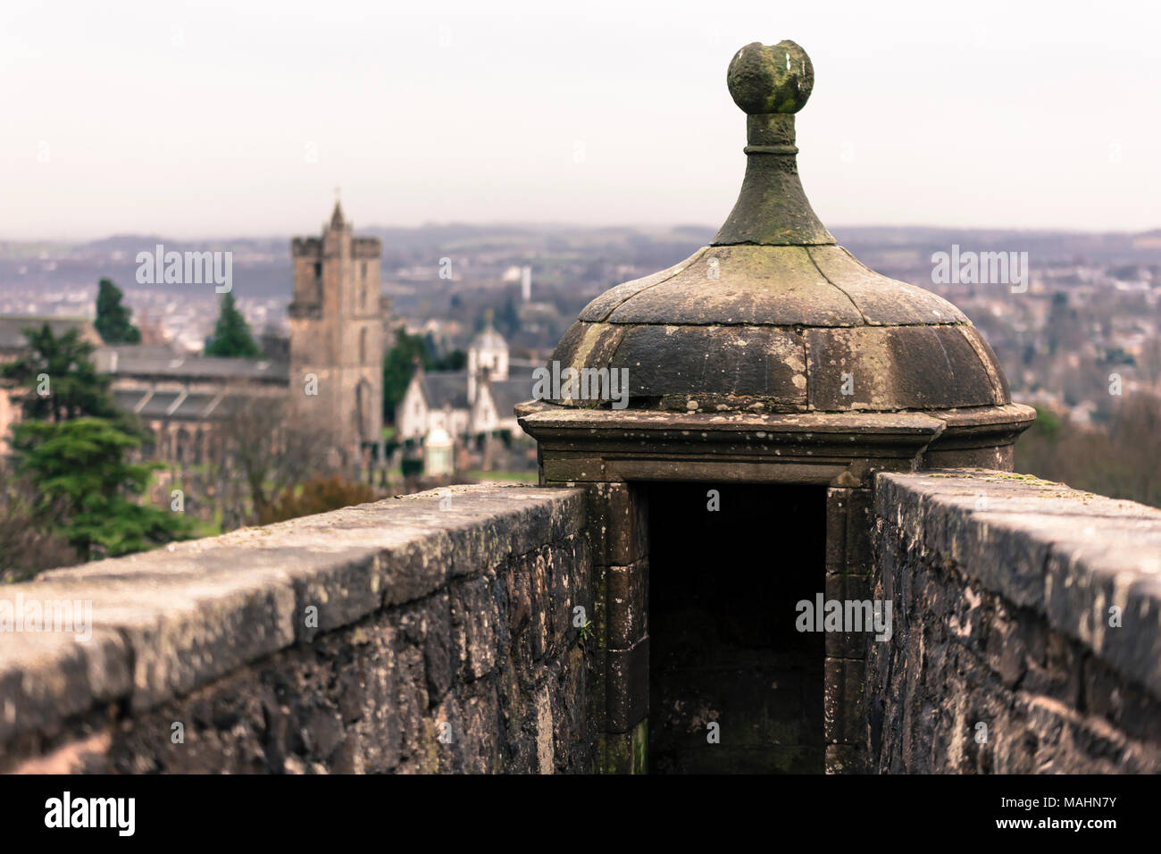 Stirling castle aerial hi-res stock photography and images - Alamy