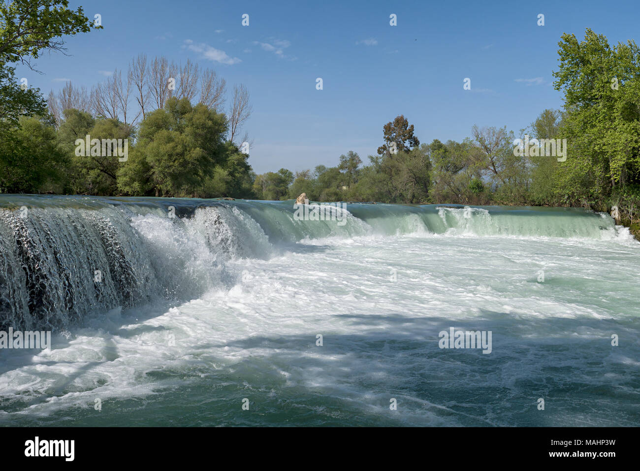 Amazing view of Manavgat waterfall in Antalya, Turkey Stock Photo - Alamy